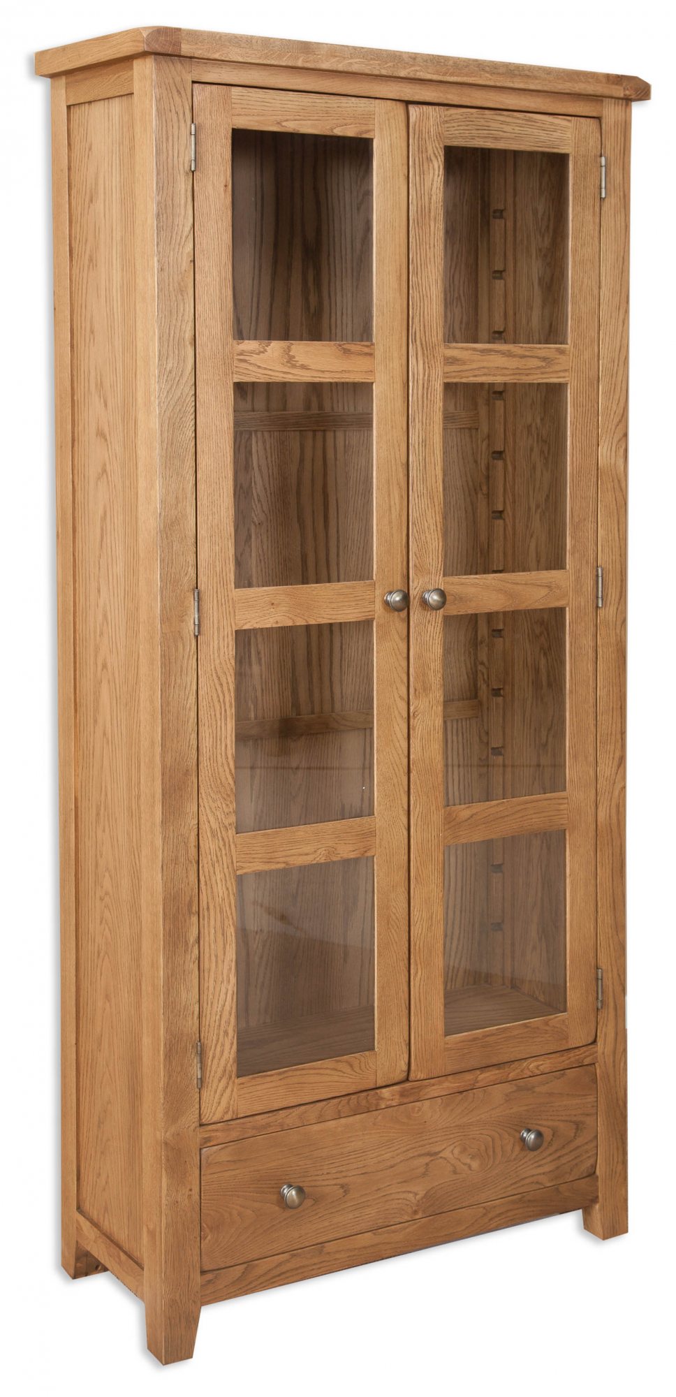 Beachcroft Rustic Display Cabinet - First Furnishings