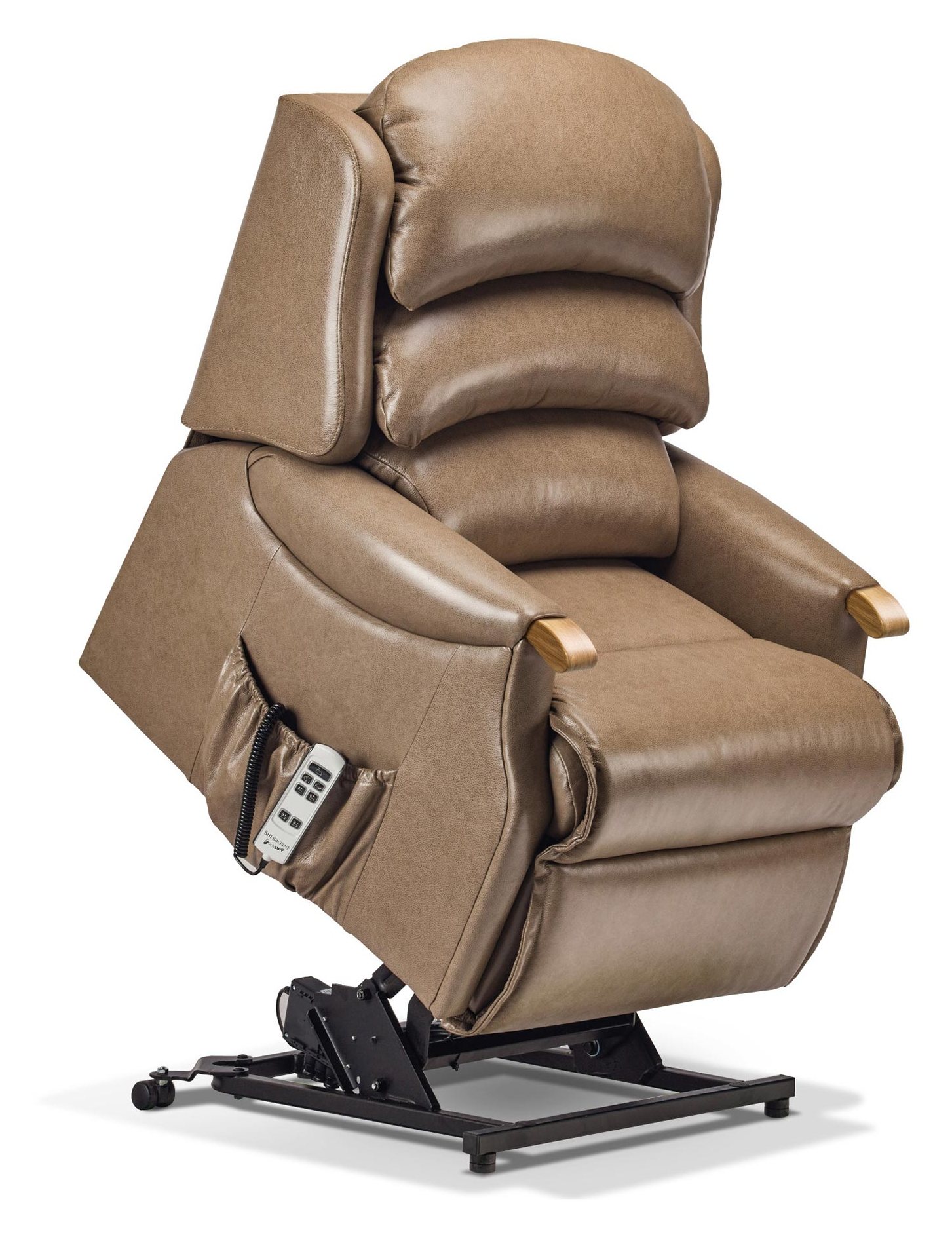 Melanie Electric Riser Recliner - Leather - First Furnishings