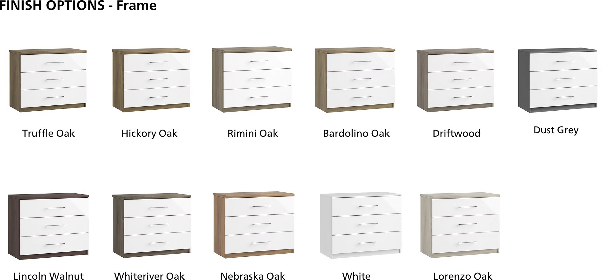 Cologne 3+2 Drawer Chest - First Furnishings