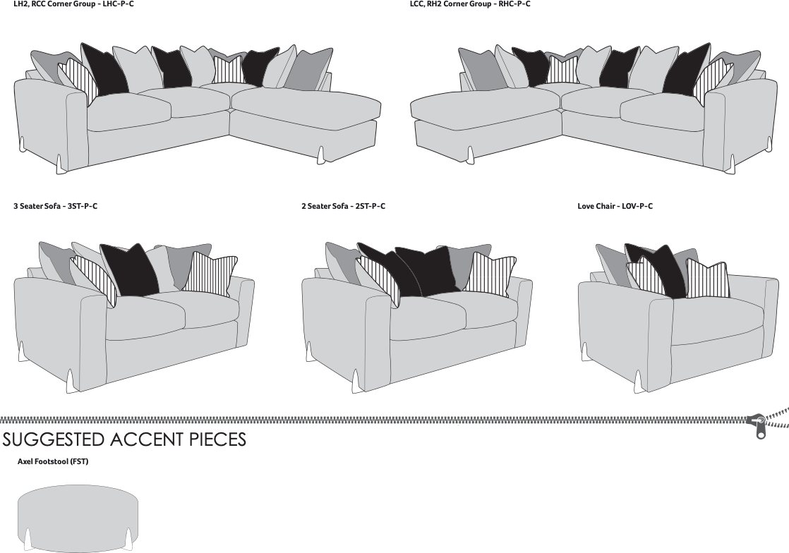 Alexandra Corner Chaise - First Furnishings