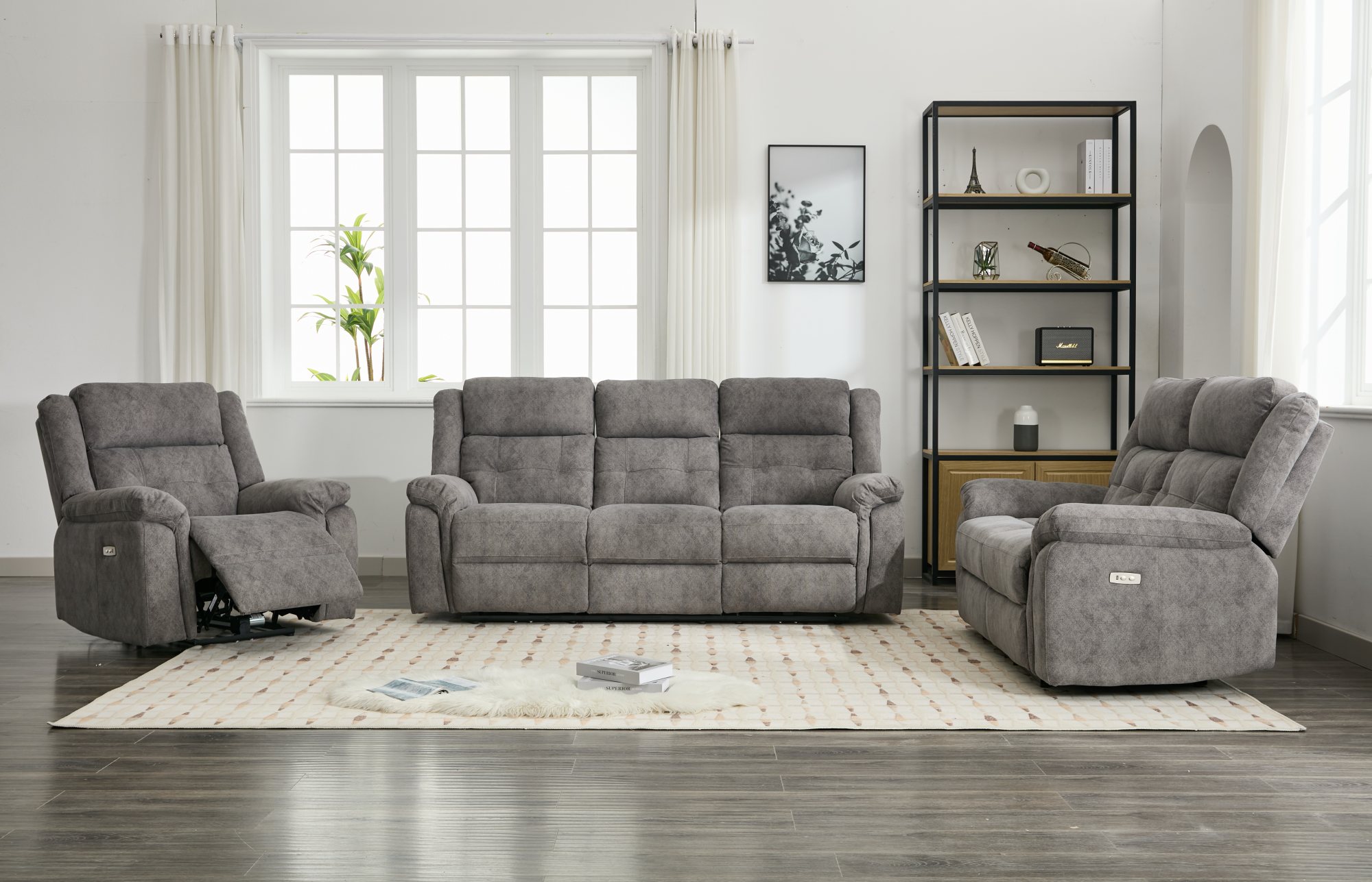 Venice Power Reclining Arm Chair - First Furnishings