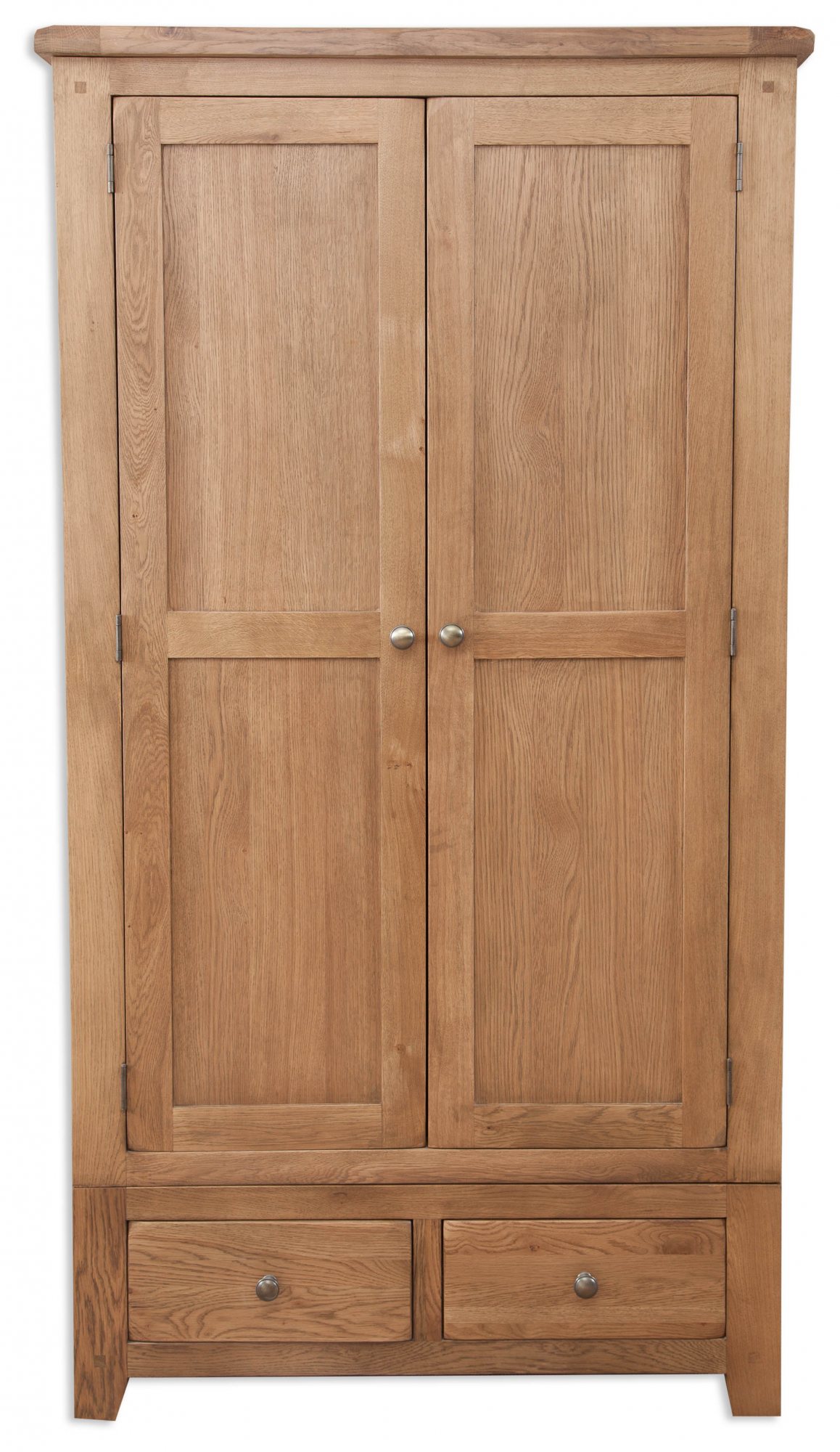 Beachcroft Rustic 2 Door 2 Drawer Wardrobe - First Furnishings
